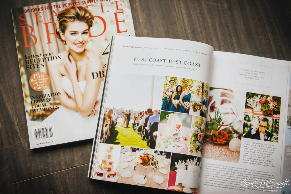 West Coast, Best Coast Feature in Seattle Bride Magazine! » Laurel ...